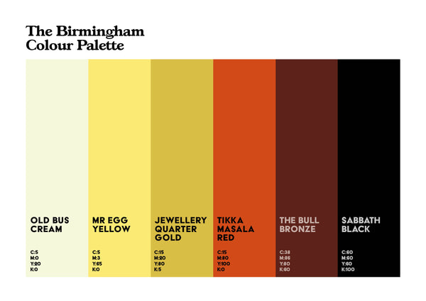 The Birmingham Colour Palette Print – Birmingham Museums Trust