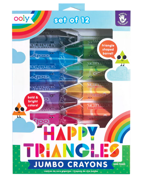 Happy Triangles Jumbo Crayons – Birmingham Museums Trust