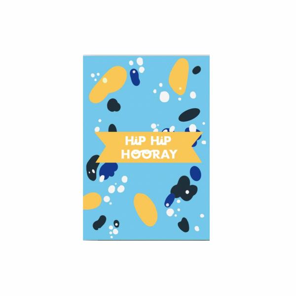 Hip Hip Hooray Blue Paint Card – Birmingham Museums Trust