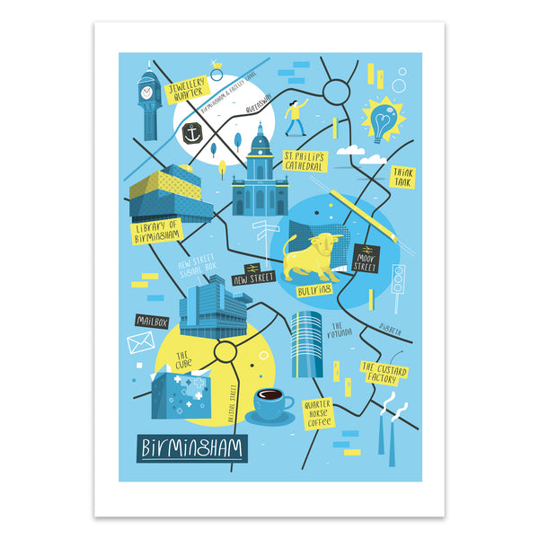 Birmingham Map Print – Birmingham Museums Trust