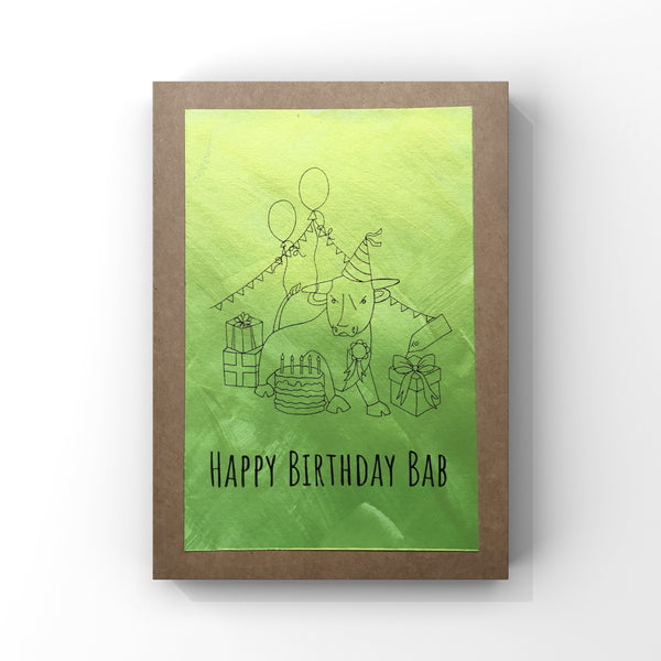 Birmingham Bull Card – Birmingham Museums Trust